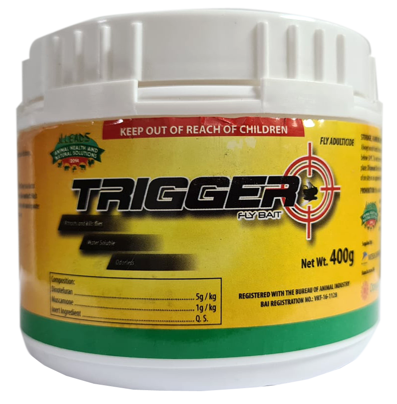 Trigger Fly Bait Dinotefuran + Muscamone Pheromone (Fly Control) - 400 ...